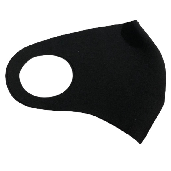 Accessories | 2 Black Cotton Washable Reuseable Masks | Poshmark